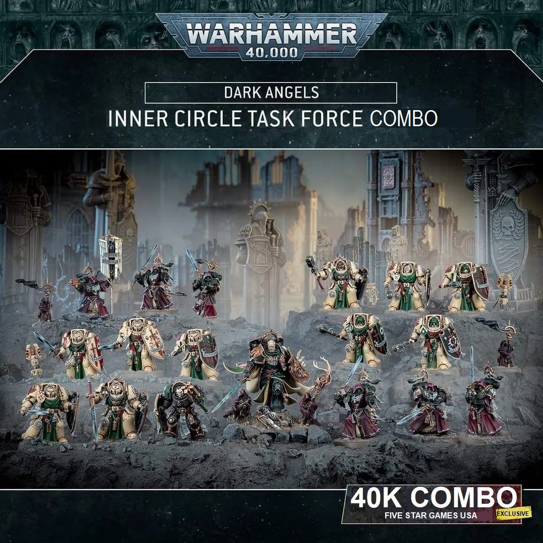 GW SM - Dark Angels : Battleforce Inner Circle Task Force 40K Combo ...